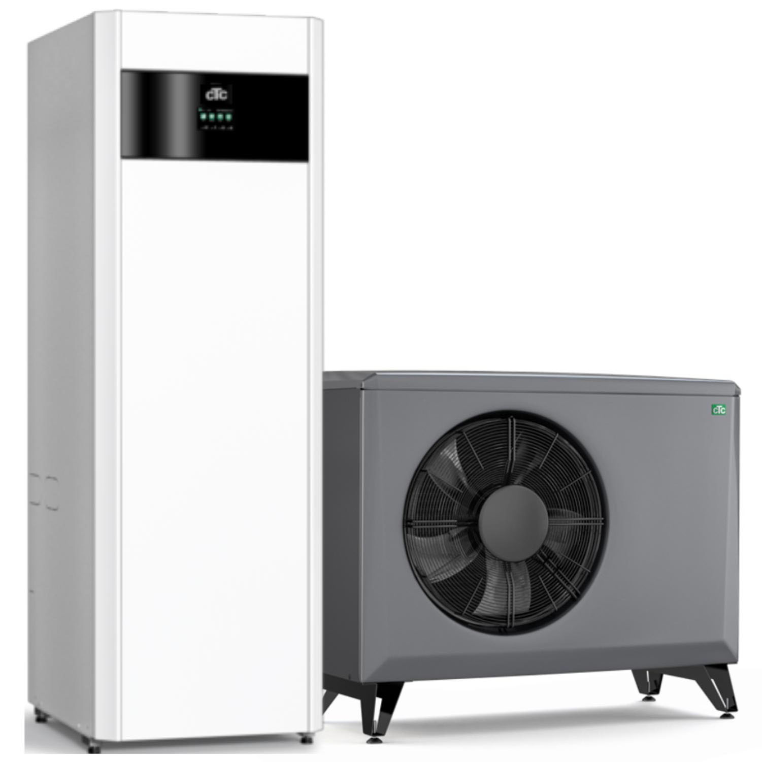 CTC Ecoair 622M och EcoZenith i360H Luft-vatten lvc-eco-622-mh